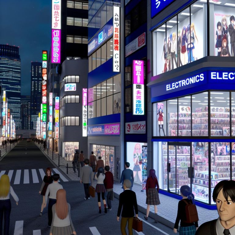 Akihabara (Electronics and Anime shops)